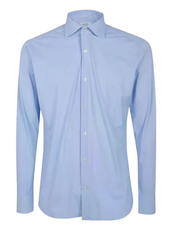 TINTORIA MATTEI 954 Long-sleeve Shirt - Blue