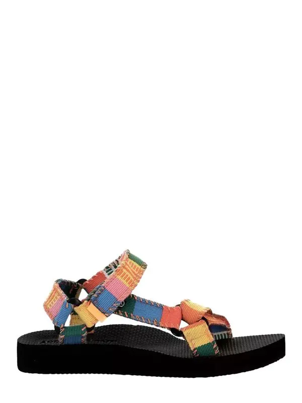 ARIZONA LOVE Patchwork-strap Sandals - Blue