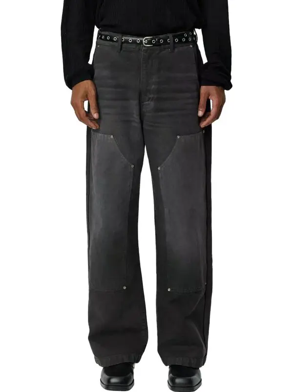 MFPEN Panelled Canvas Trousers - Grey