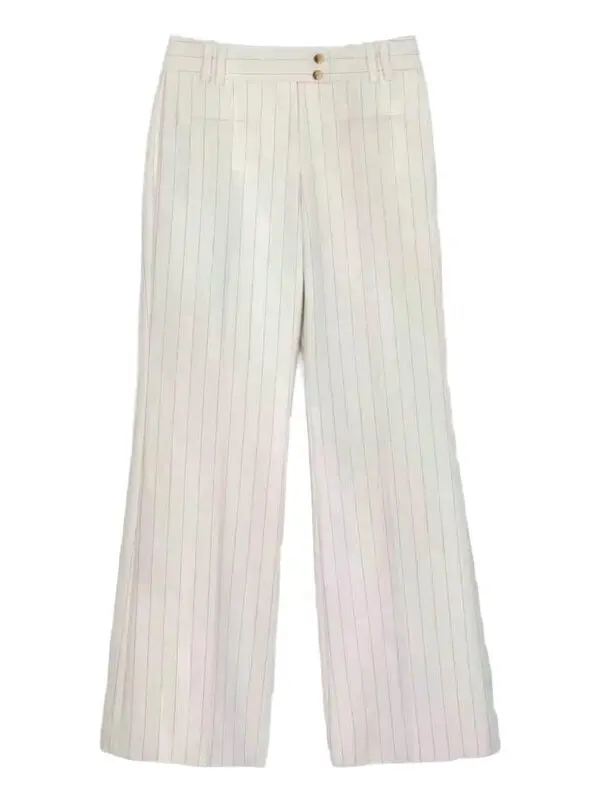 3.1 Phillip Lim Pinstripe-pattern Trousers - Neutrals