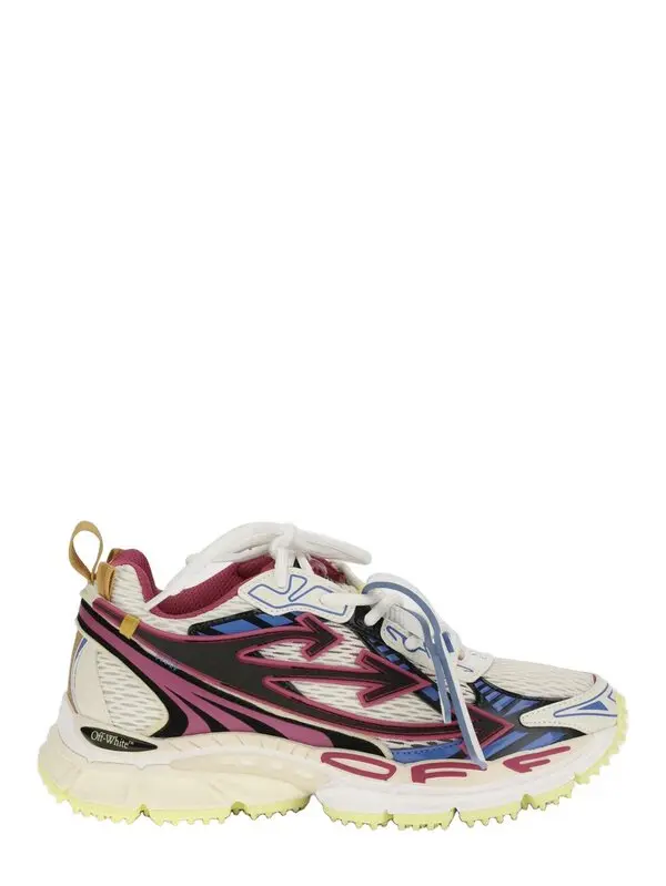 Off-White Lace-up Sneakers - Blue