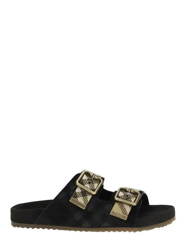 Burberry Heeled Sandals - Black