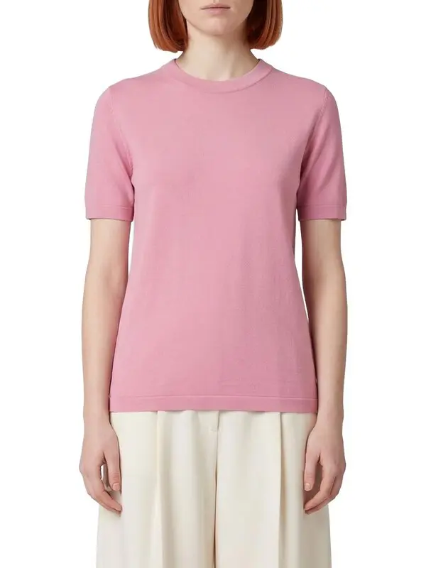 ROBERTO COLLINA T-shirt - Raspberry