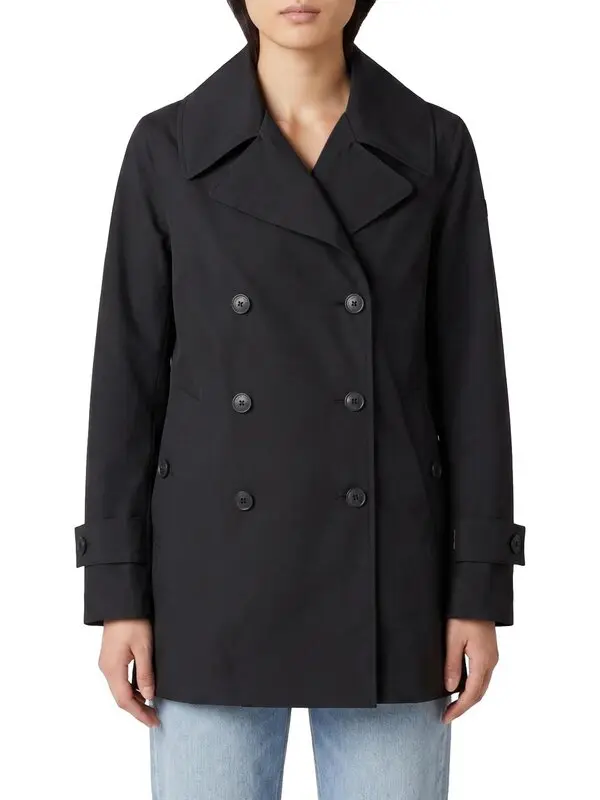 SAVE THE DUCK Double Breasted Jacket - Black