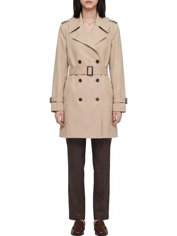 SAVE THE DUCK Trench Coat - Brown
