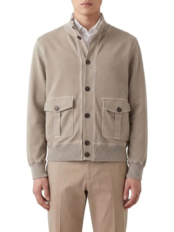 CIRCOLO 1901 Button-up Jacket With Flap Pockets - Green