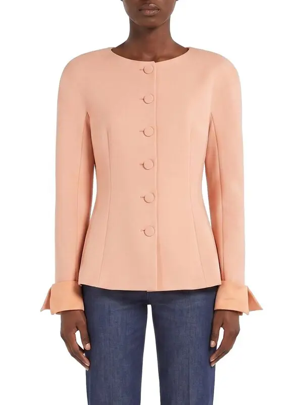 Chloé Tailored Jacket With Button Detail - Pink