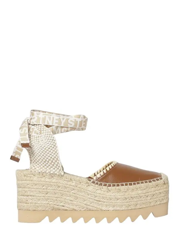Stella McCartney Espadrille Platform Sandals - Leather