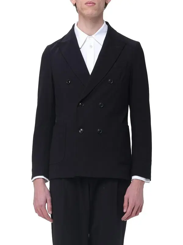 CIRCOLO 1901 Double Breasted Blazer - Black