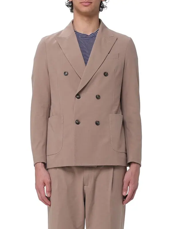 CIRCOLO 1901 Double Breasted Blazer - Brown