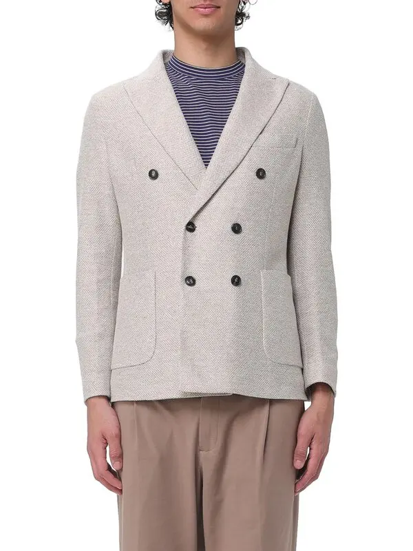 CIRCOLO 1901 Double Breasted Blazer - Natural
