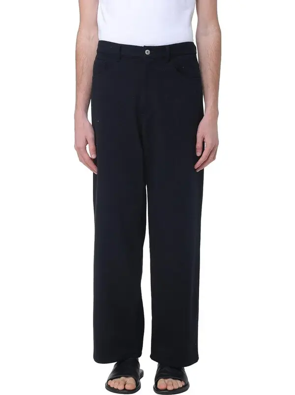 Auralee Tailored Wide Leg Pants - Black