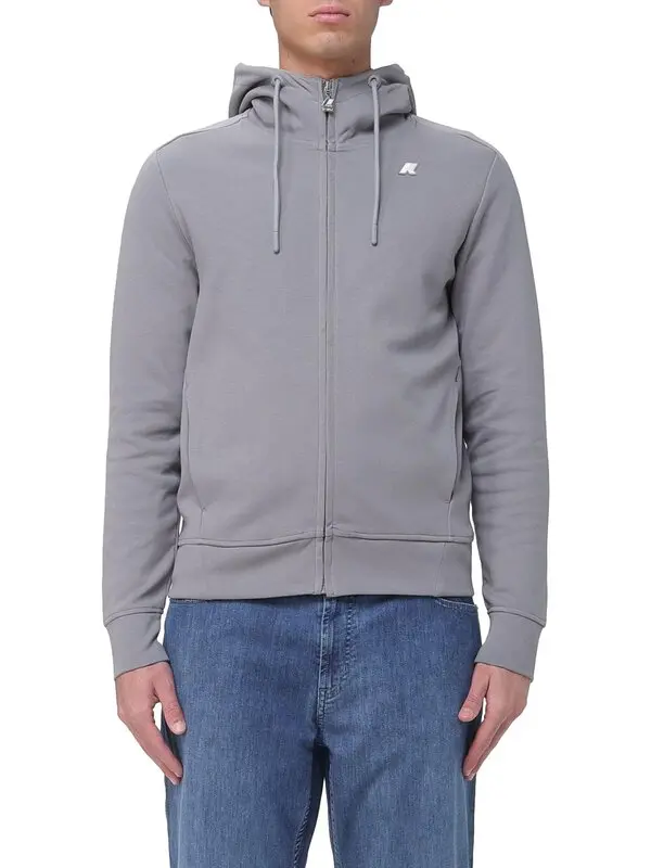 K-WAY Full Zip Hoodie - Grey