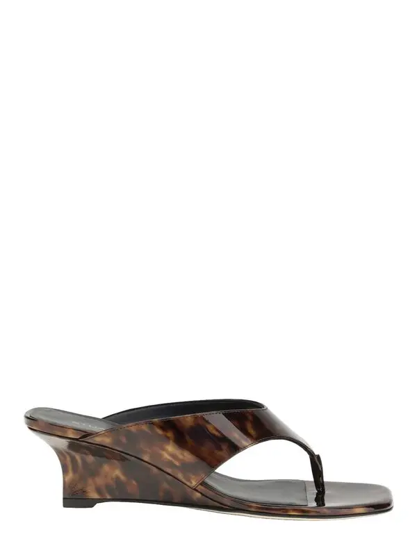 STUART WEITZMAN Heeled Sandal - Brown