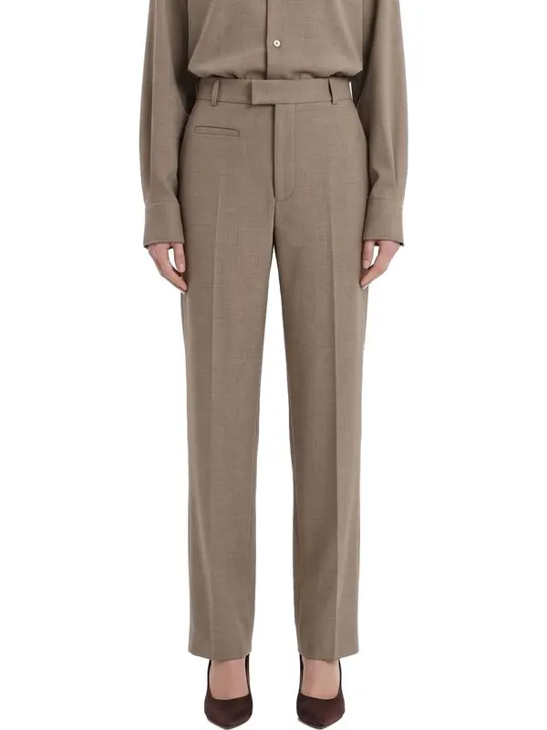 ORIANE Tailored Pants - Beige