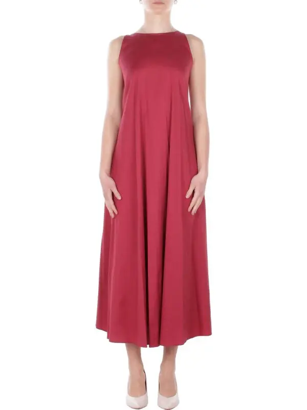 Max Mara Midi Dress - Red