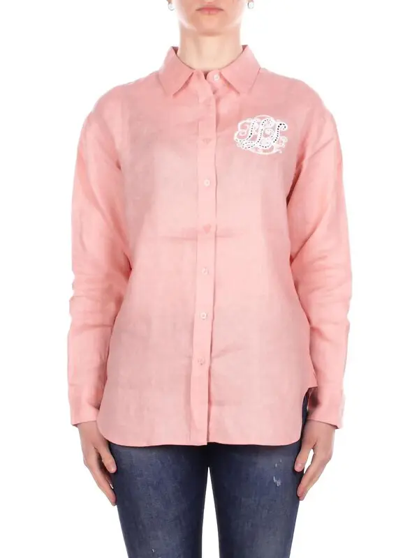 Ralph Lauren Embroidered Shirt - Pink