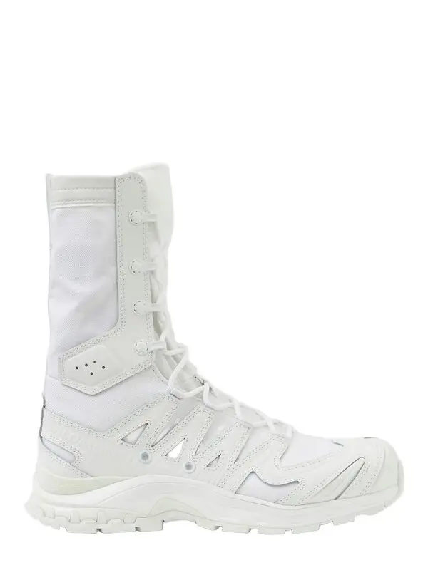 RIER Xa Jungle Technical Fabric Sneakers Salomon X - White