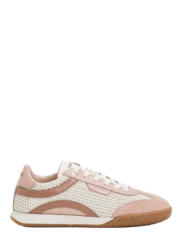 TWINSET Lace-up Sneakers - White 1