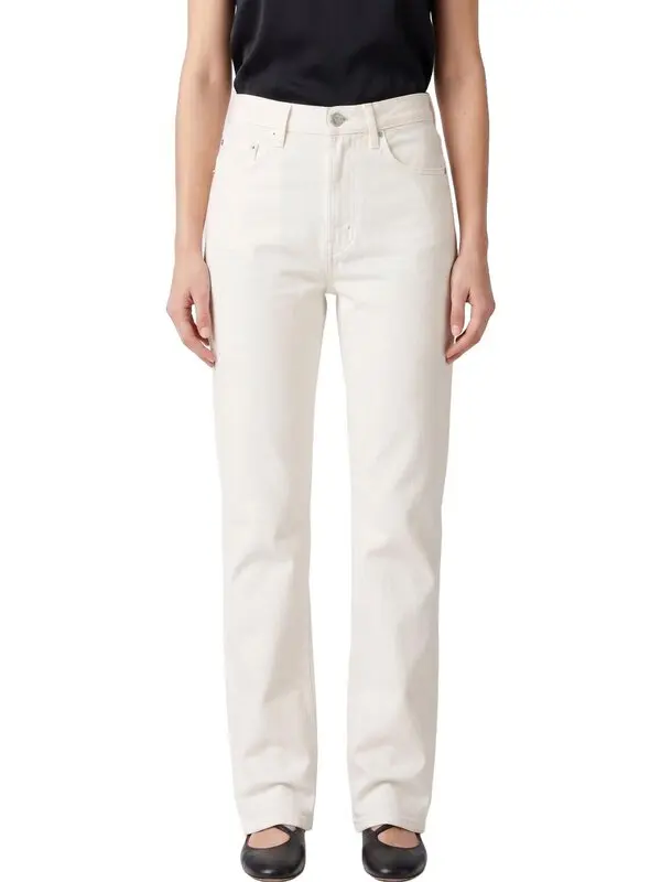 JIL SANDER Straight Leg Jeans - White