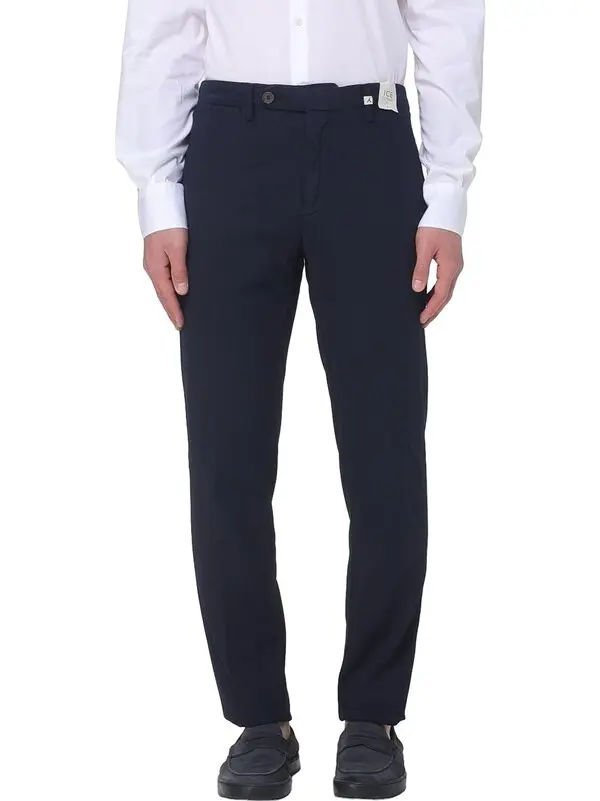 MYTHS Tailored Trousers - Navy