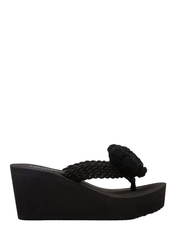 TWINSET U & B Heeled Sandals - Black