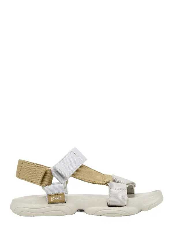 Camper Karst Recycled Polyester Sandals With Abstract Pattern - Multicolor