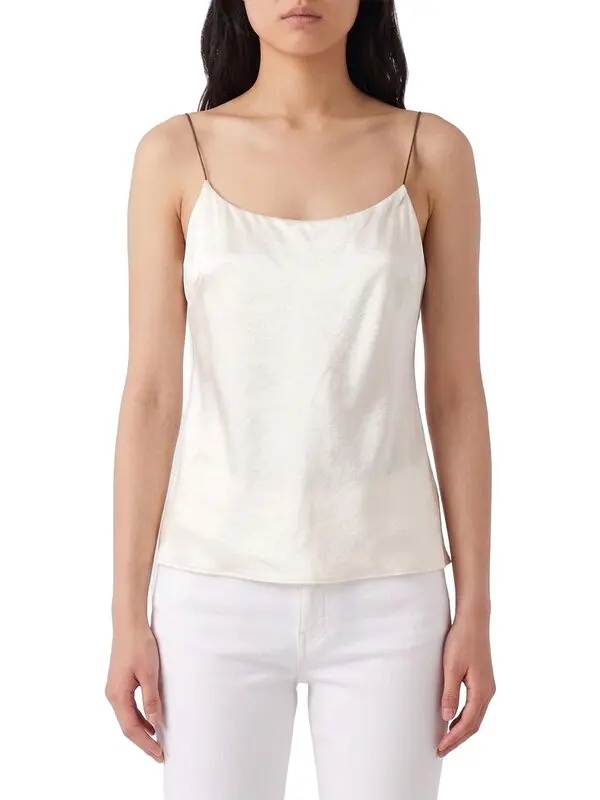 ALYSI Strappy Camisole - White