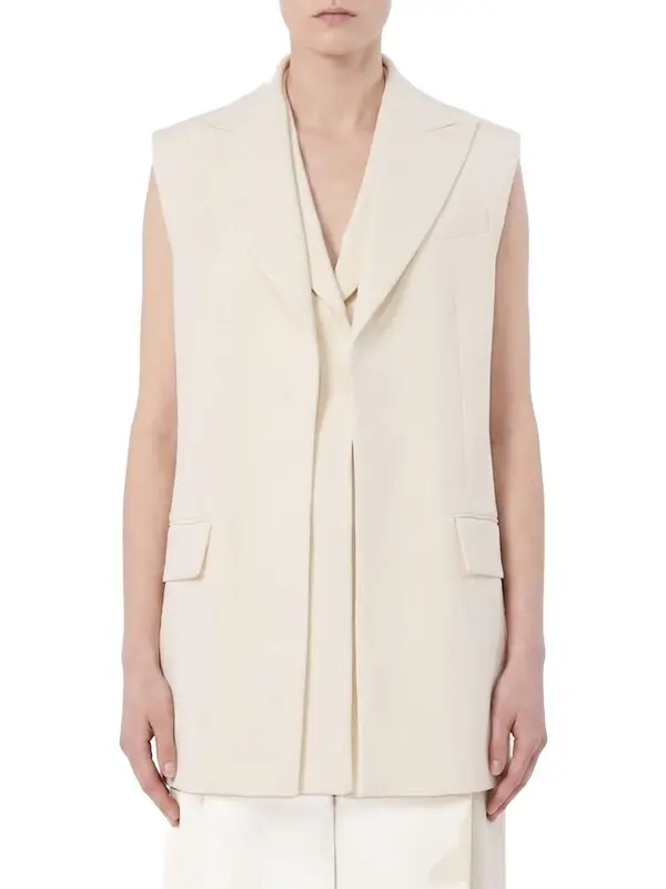 Sportmax Waistcoat - Ivory
