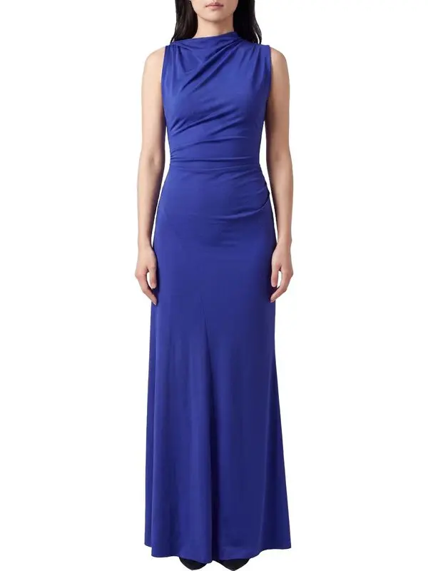 Victoria Beckham Sleeveless Maxi Dress - Blue