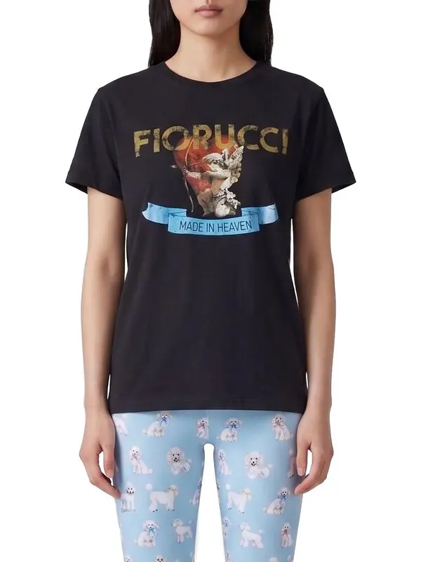Fiorucci Made In Heaven" T-shirt - Black