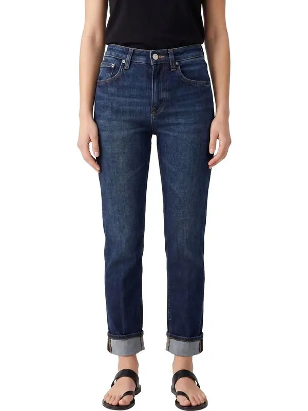 DONDUP Stretch Denim Slim Fit Jeans - Blue