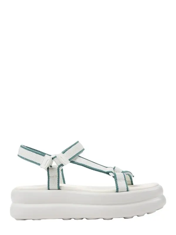 Camper Heeled Sandals - White