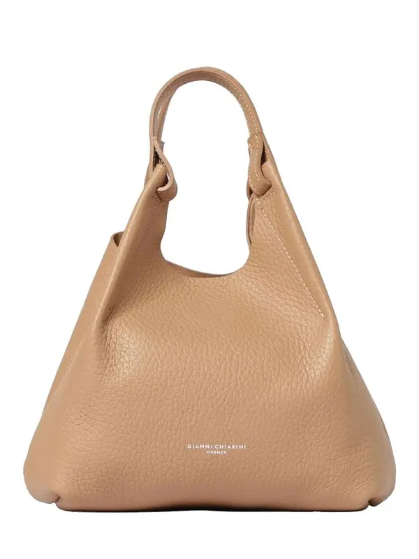GIANNI CHIARINI Leather Handbag - Brown