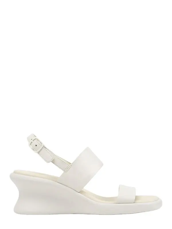 Camper Heeled Sandals - White