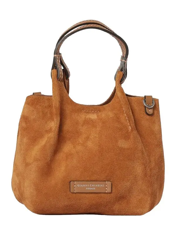 GIANNI CHIARINI Suede Mini Bag - Leather