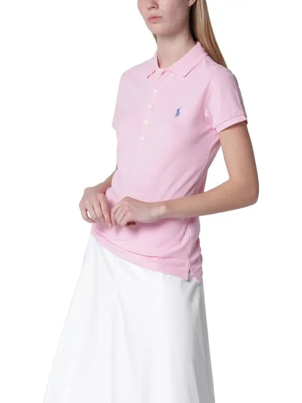 Polo Ralph Lauren Slim-fit Cotton Piqué Polo - Pink