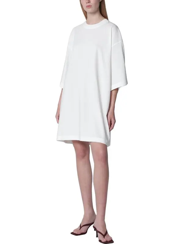 Bottega Veneta Cotton T-shirt Dress - White