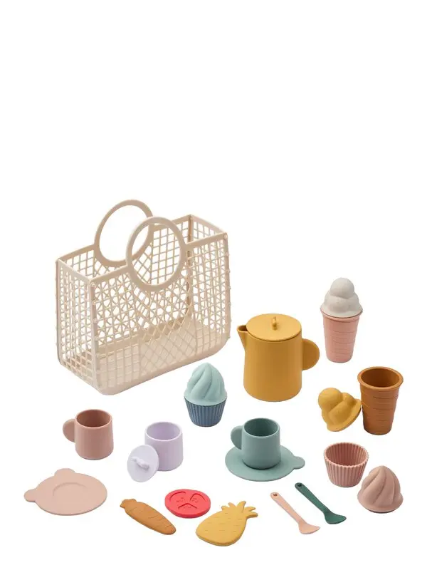 LIEWOOD Elna Silicone Picnic Play Set - Multicolor
