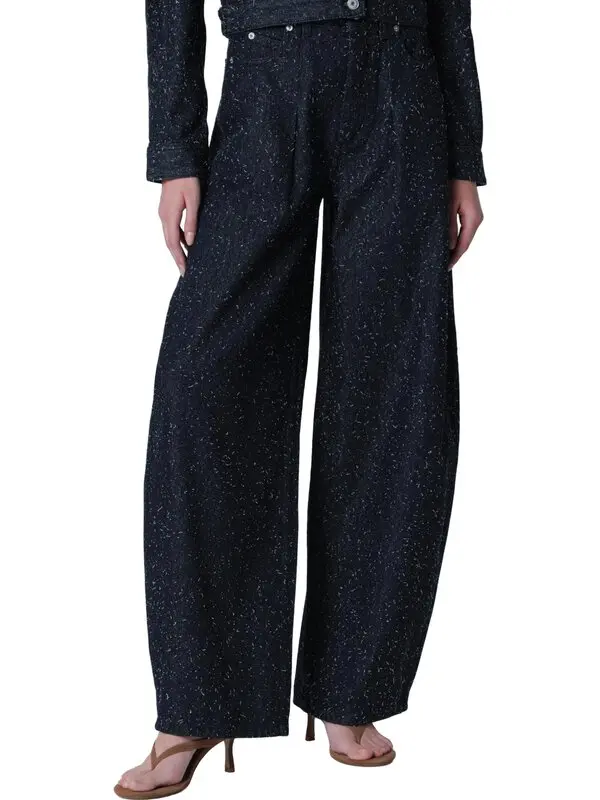 Jacquemus Navy Denim De-nîmes Ovalo Jeans - Blue