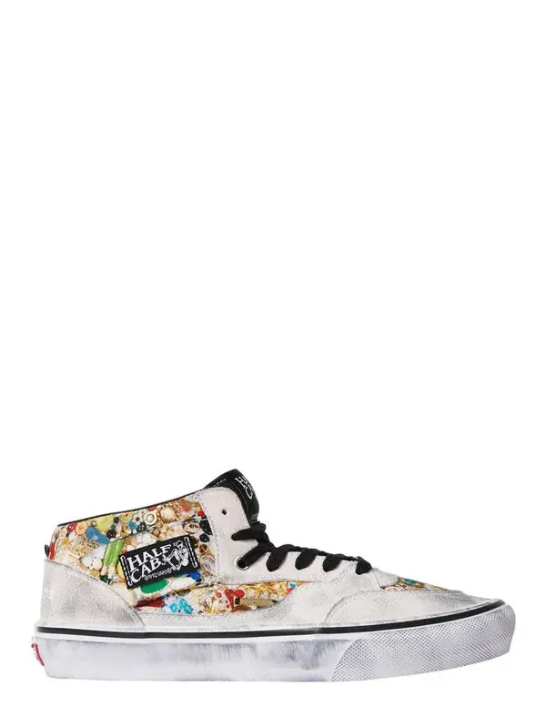 VANS Supreme X Mike Kelley X Half Cab Sneakers - White