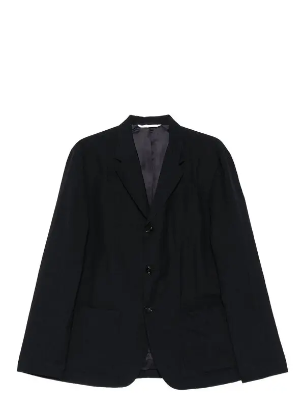 CELLAR DOOR Jake Patch-pocket Single-breasted Jacket - Blue