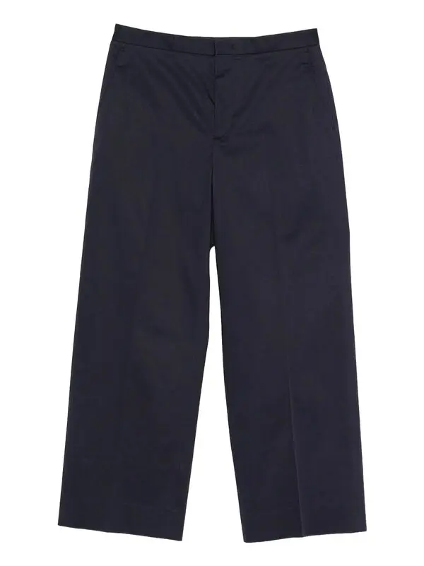 CELLAR DOOR Angel Pressed-crease Trousers - Blue