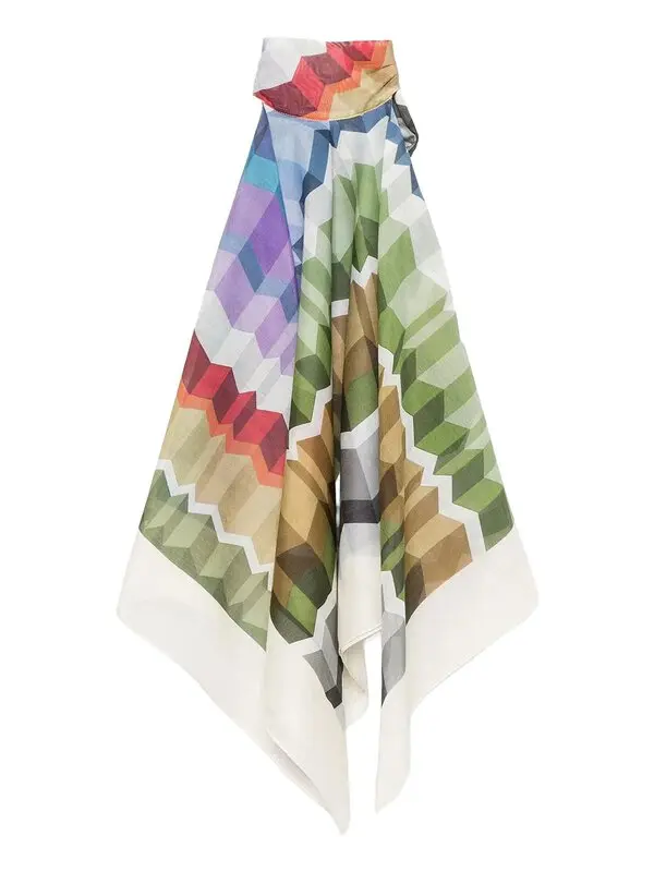 Missoni Geometric Print Halterneck Top - Multi