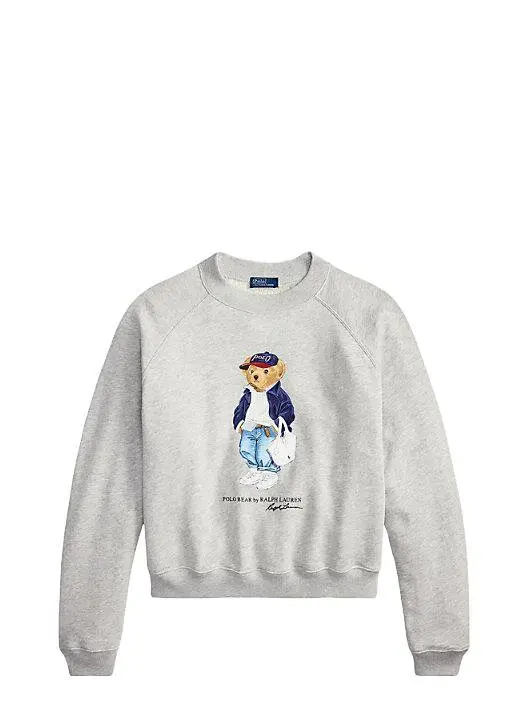 Polo Ralph Lauren Polo Bear Relaxed-fit Sweatshirt - Light Smoke Heather