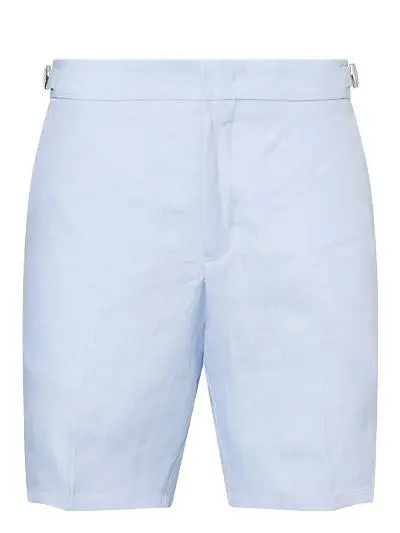 Orlebar Brown Slim-fit Linen Shorts - Springwater Blue