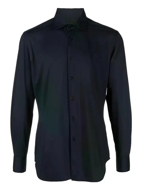 DELL'OGLIO Long-sleeve Classic Shirt - Blue