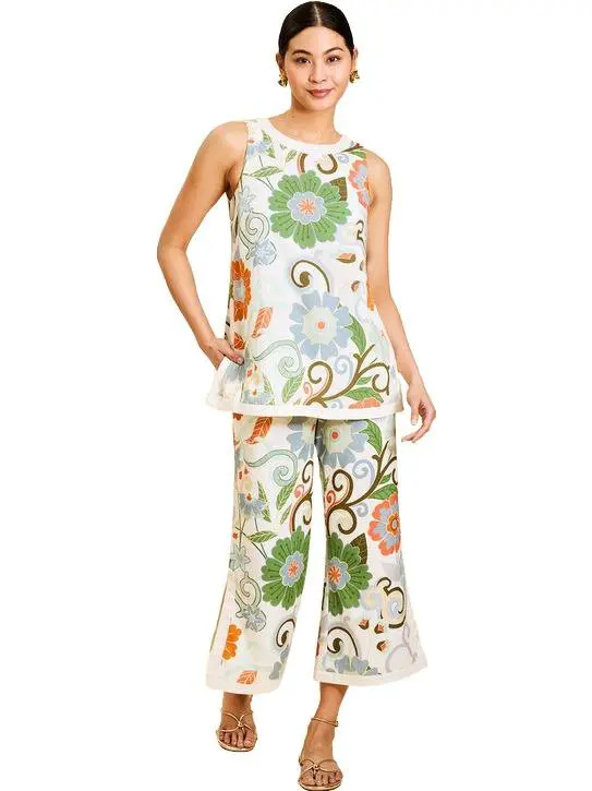 Mestiza New York Judah Cropped Pant - Floral