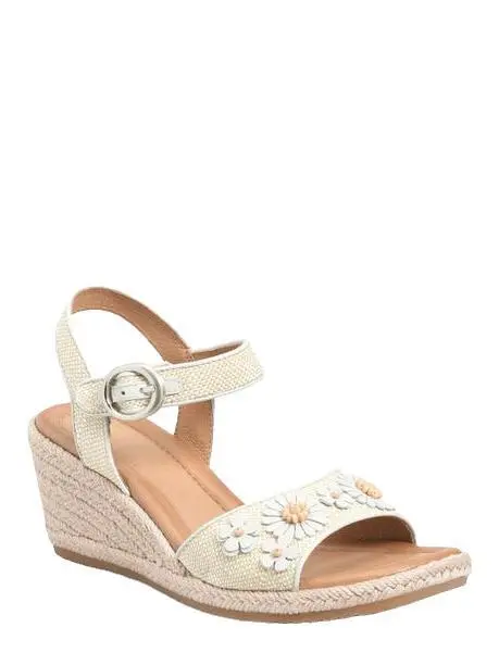 SOFFT Isabella Espadrille Wedge Sandal - Beige