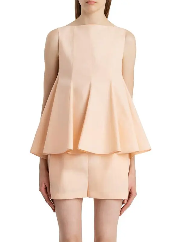 Khaite Marita Top - Light Peach